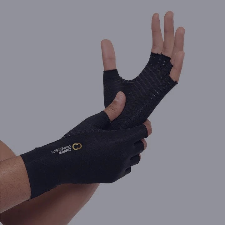 Copper Compression Gloves & Wrist Sleeves