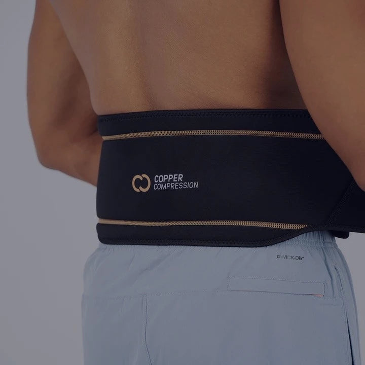 Back Support - Copper Compression Back Wear