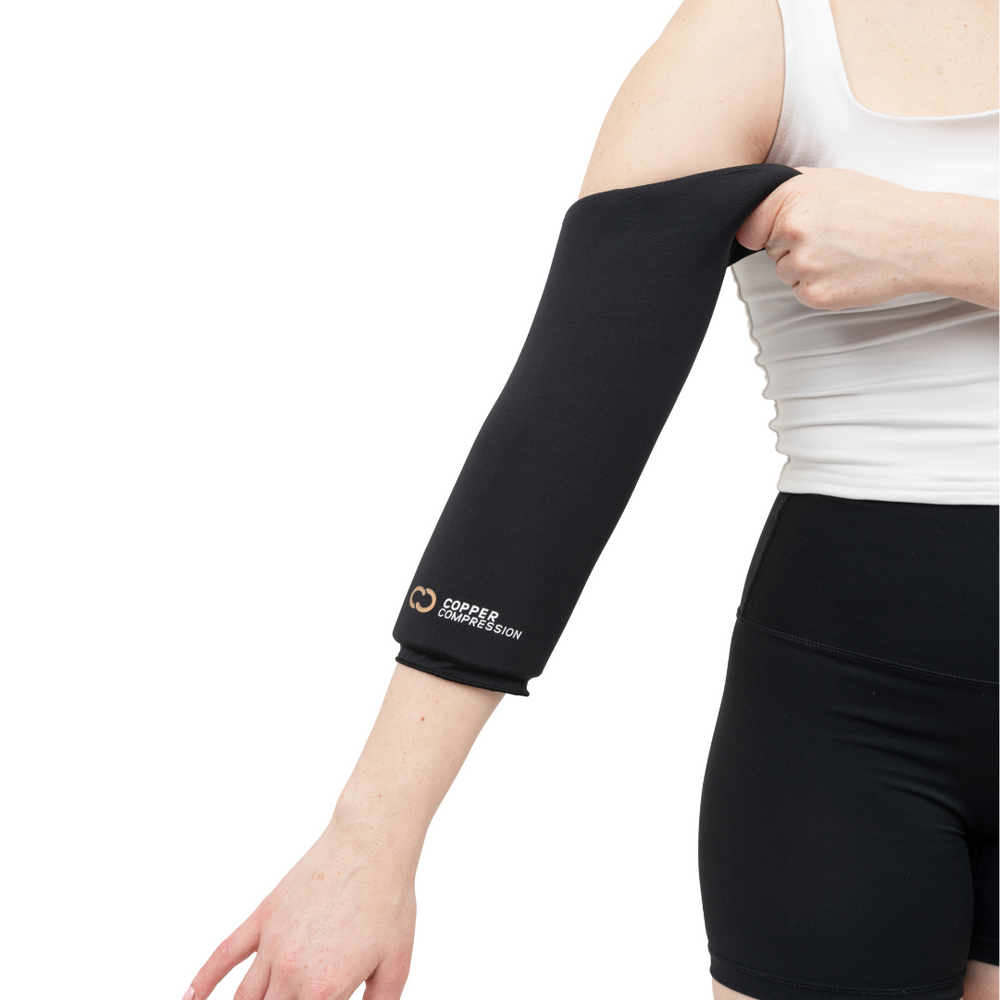 Copper Compression - Copper Infused Compression Sleeves - Arm & Elbows