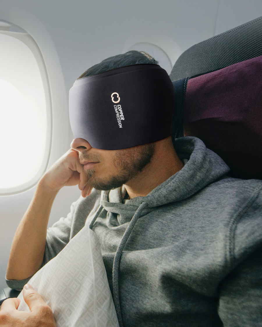 CopperFreezeCryo Compression™ Migraine Mask – Copper Compression