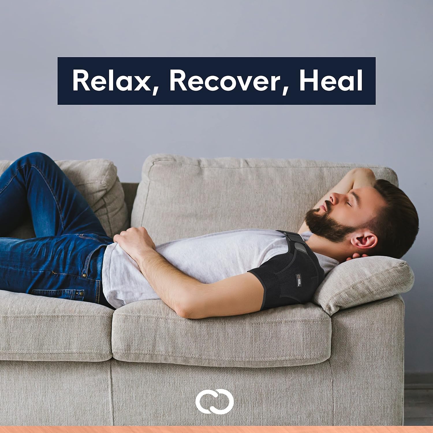 Copper Compression Recovery Shoulder Brace - Copper Shoulder Support