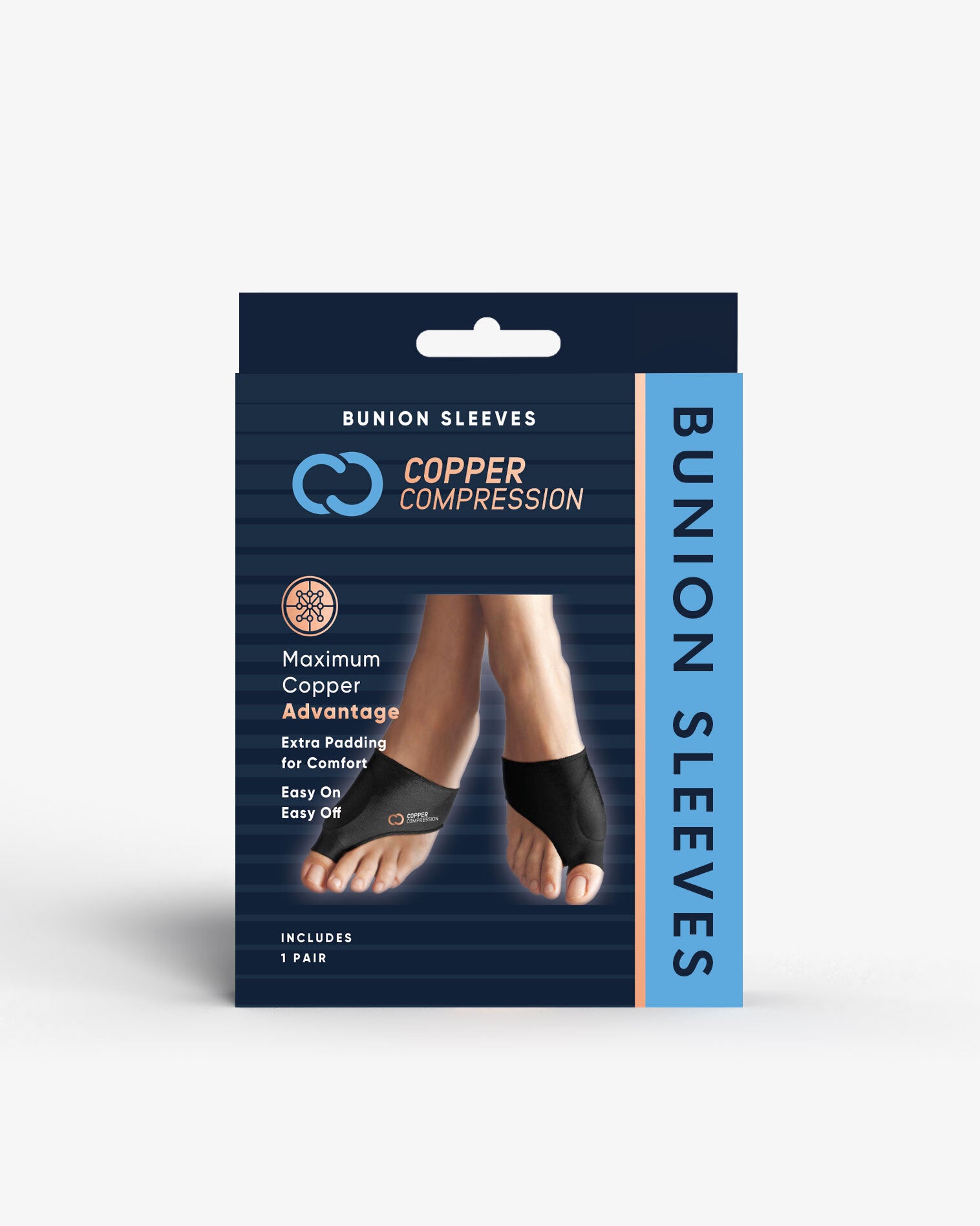 Bunion Corrector Sleeves - Copper-Infused Orthopedic Relief – Copper ...