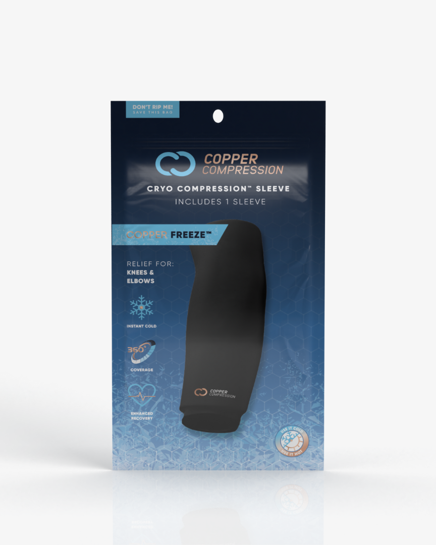 CopperFreeze™ Arm Sleeve – Copper Compression