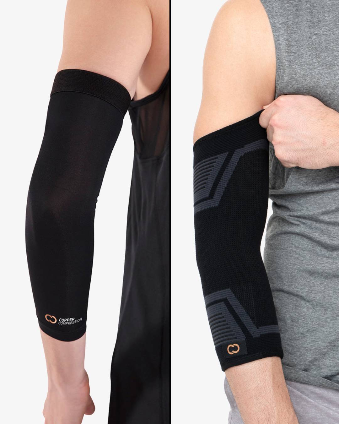 Copper Compression Recovery Elbow Compression Sleves & Braces