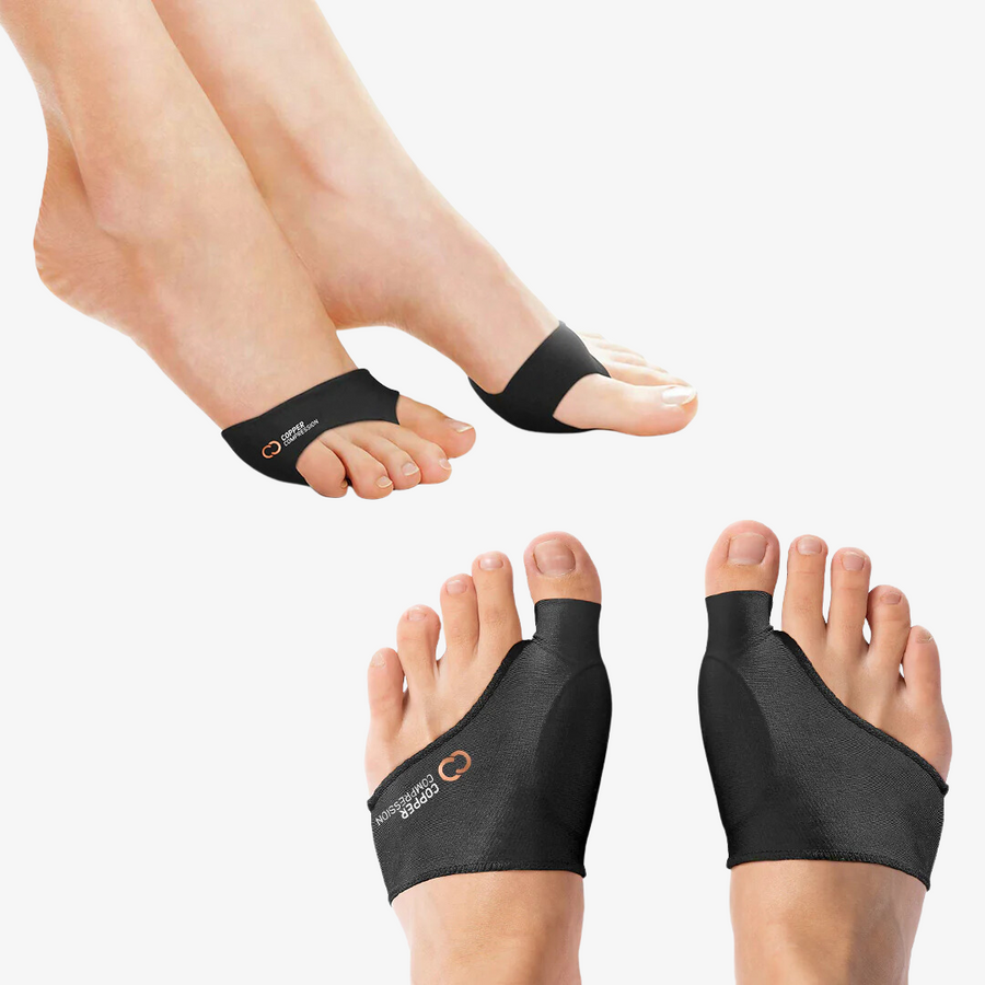 Copper Compression Socks & Sleeves To Wear On Your Feet - Great Fit!