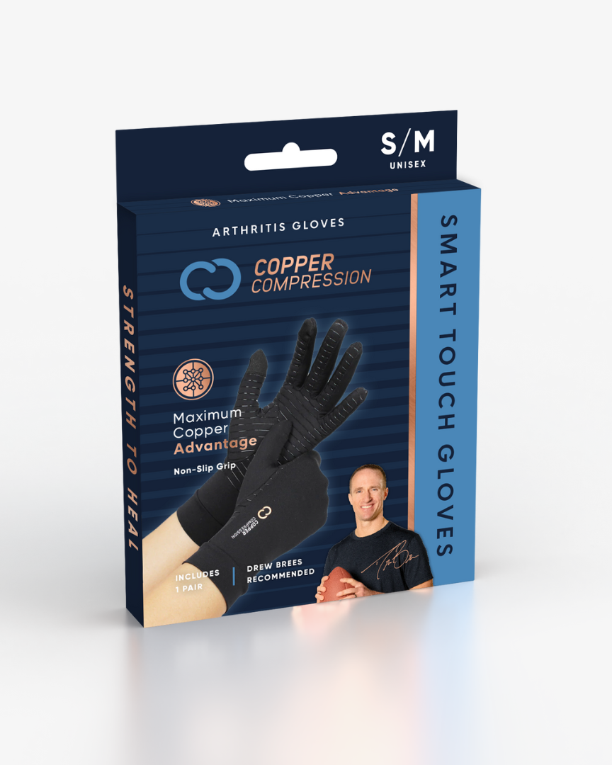 Copper Compression Full Finger Gloves - Fit & Performance For Hands