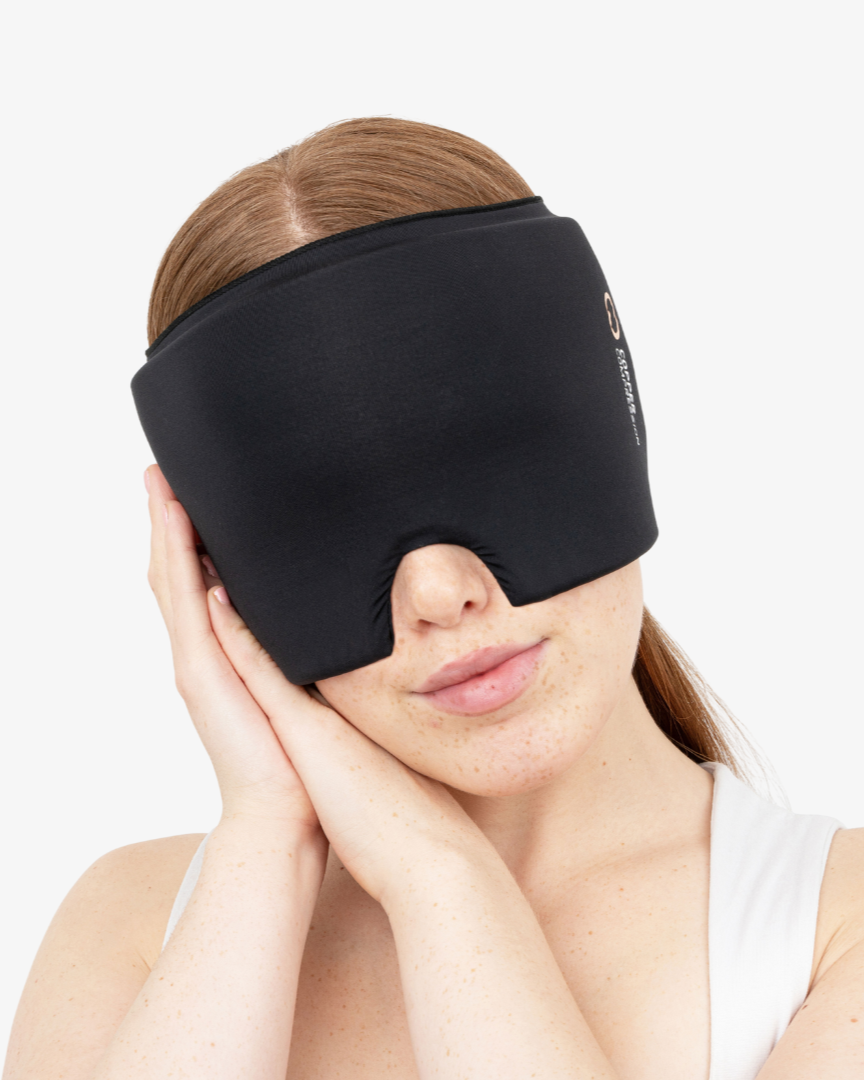 CopperFreezeCryo Compression™ Migraine Mask – Copper Compression