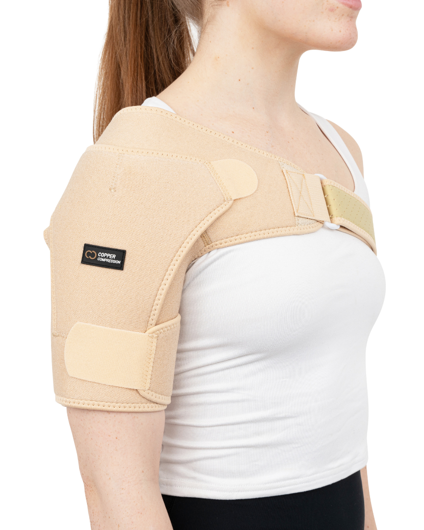 Copper Compression Recovery Shoulder Brace - Copper Shoulder Support