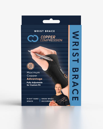 Copper Compression - Copper Infused Compression Sleeves - Arm & Elbows