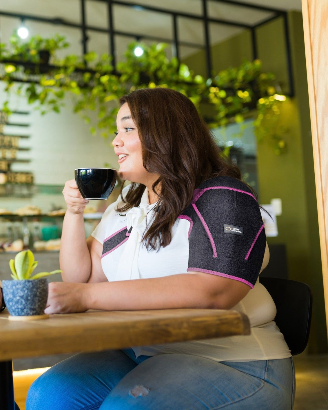 Copper Compression Recovery Shoulder Brace - Copper Shoulder Support