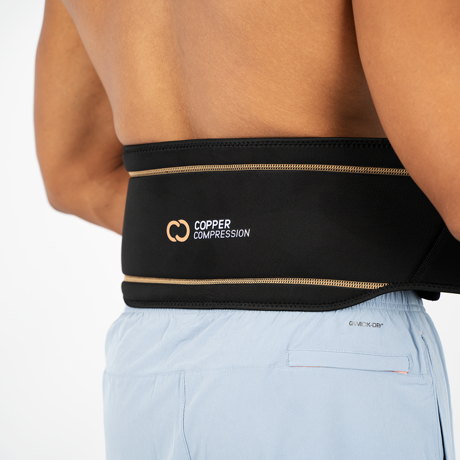 Back Support - Copper Compression Back Wear