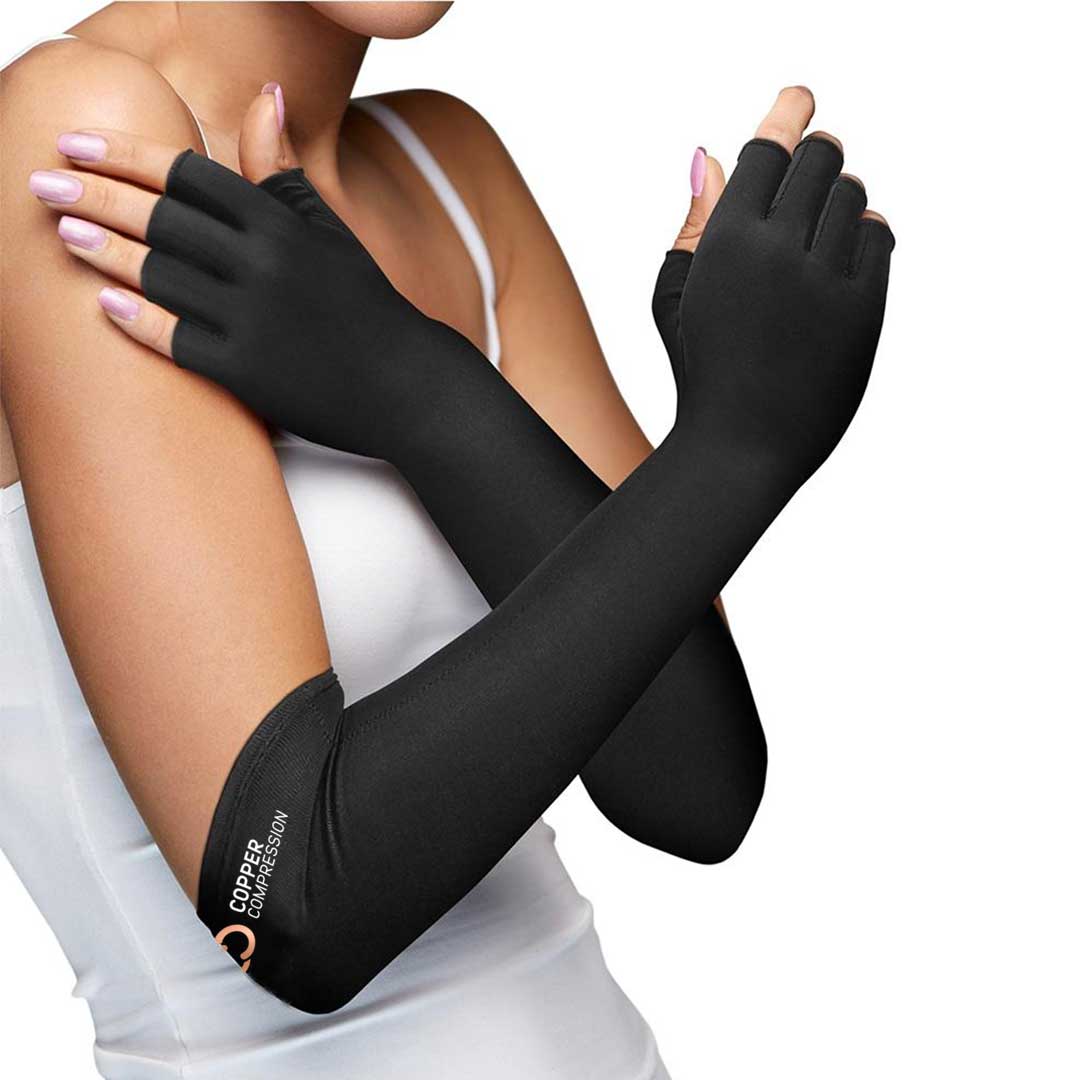 Copper Compression Gloves & Wrist Sleeves
